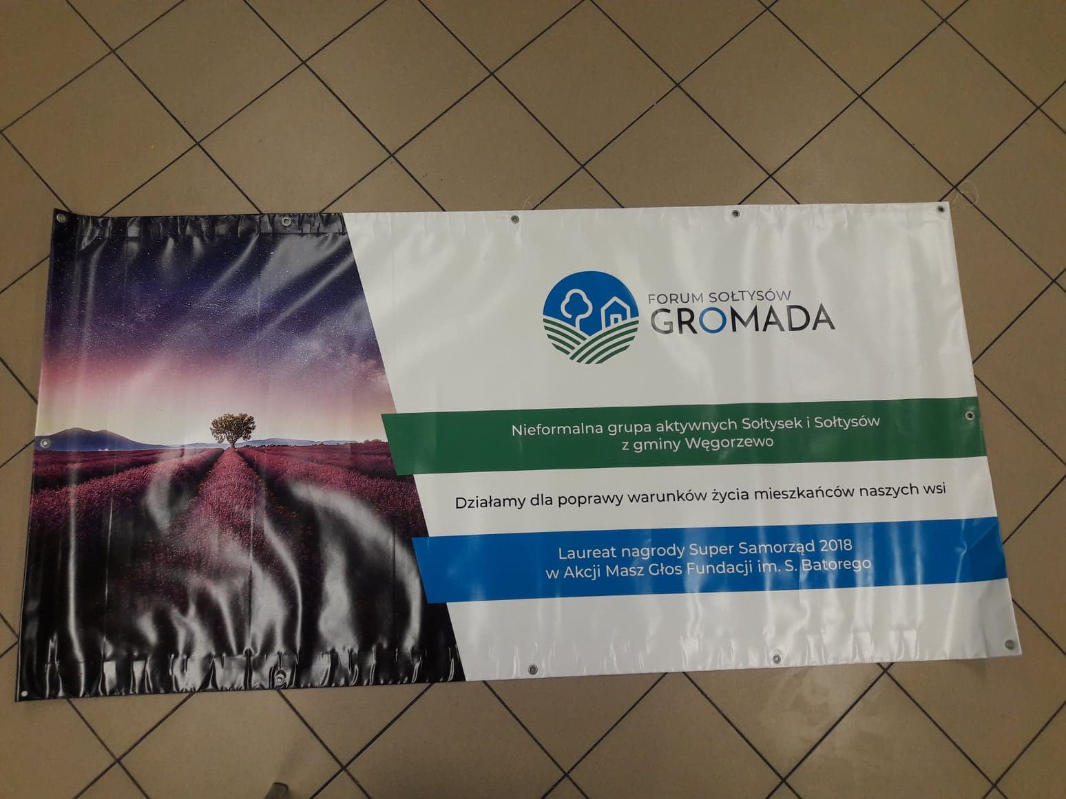 Gromada z logo i banerem - Masz Głos